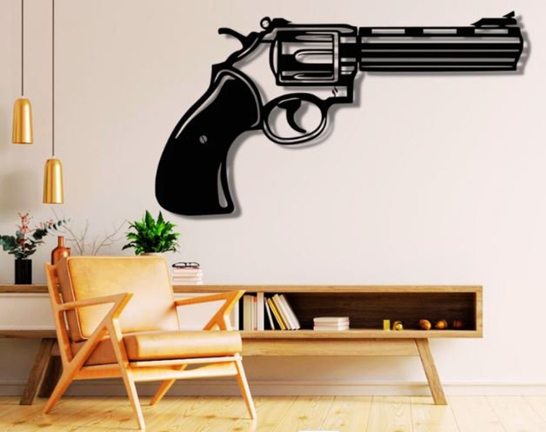 Revolver Dxf Svg Png , Files , Revolver , Gun , Pistol , Cut , File ...