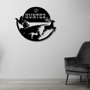 Hunter Dxf , Svg , Png , Files , Deer , Target , Shot , Forest , Hunt ...