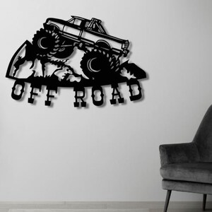 Off Road Dxf , Svg , Png , Files , Truck , off , Road , Extreme , Wall ...