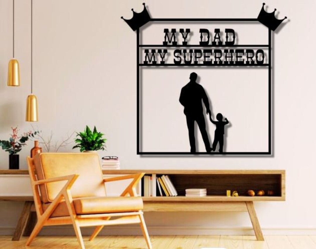 My Dad Dxf Svg Png Files , My , Father , Dad , Son , Daughter , Kids ...