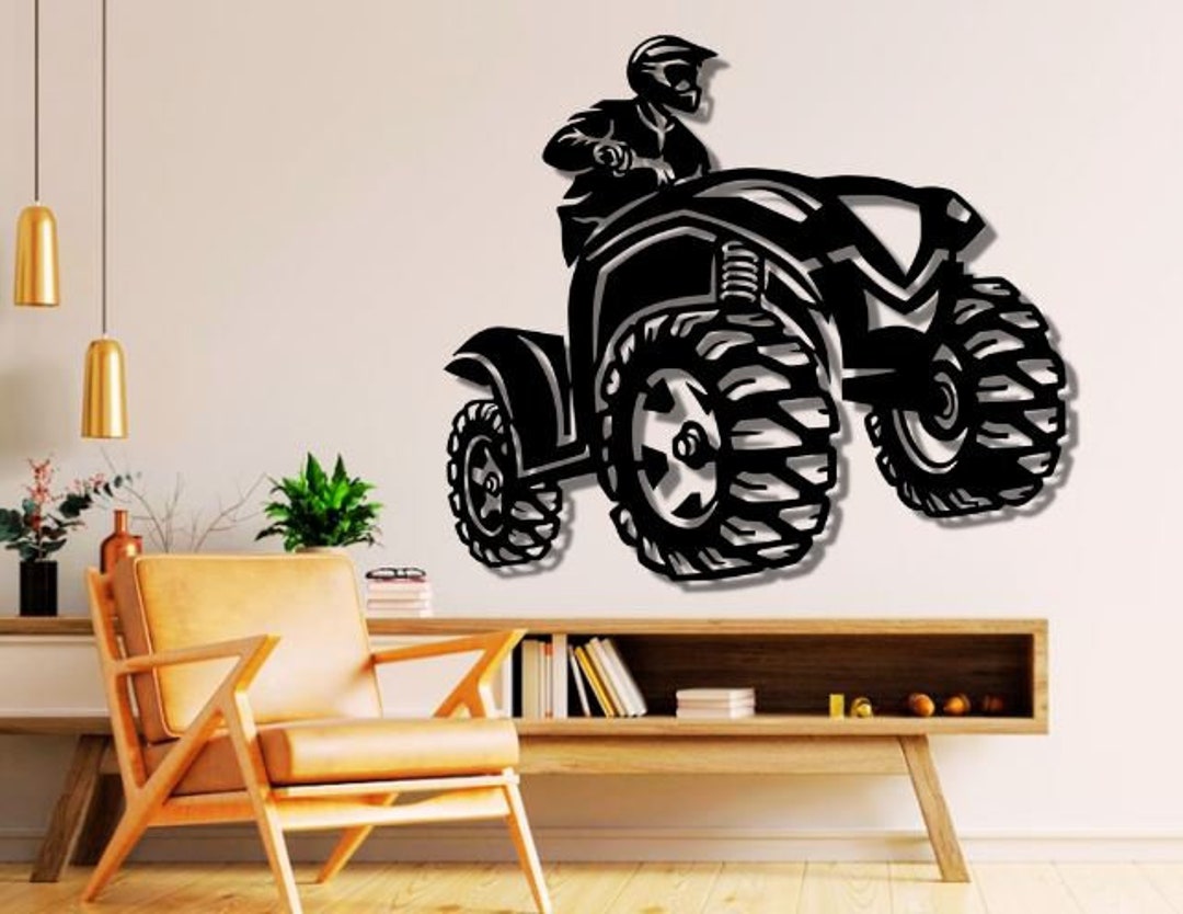 4 Wheeler Dxf , Svg , Png , Files , Atv , 4 , Wheeler , off , Road ...