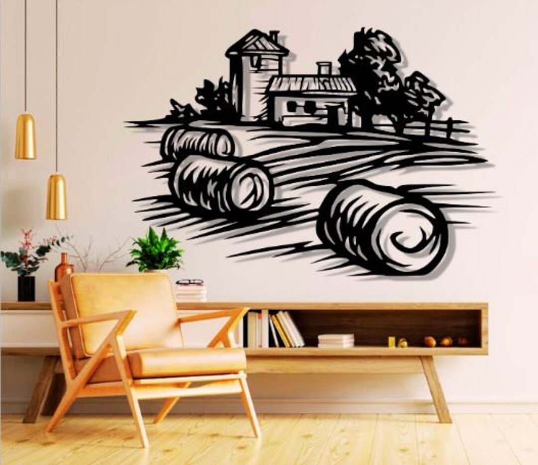 Farm Dxf Svg Png Files Farm Rural House Home Barn - Etsy Australia
