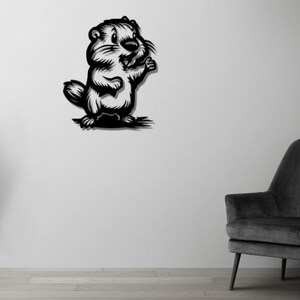 Beaver Dxf Svg Png Files Beaver Beavers Cut File , for , Cnc , Plasma ...