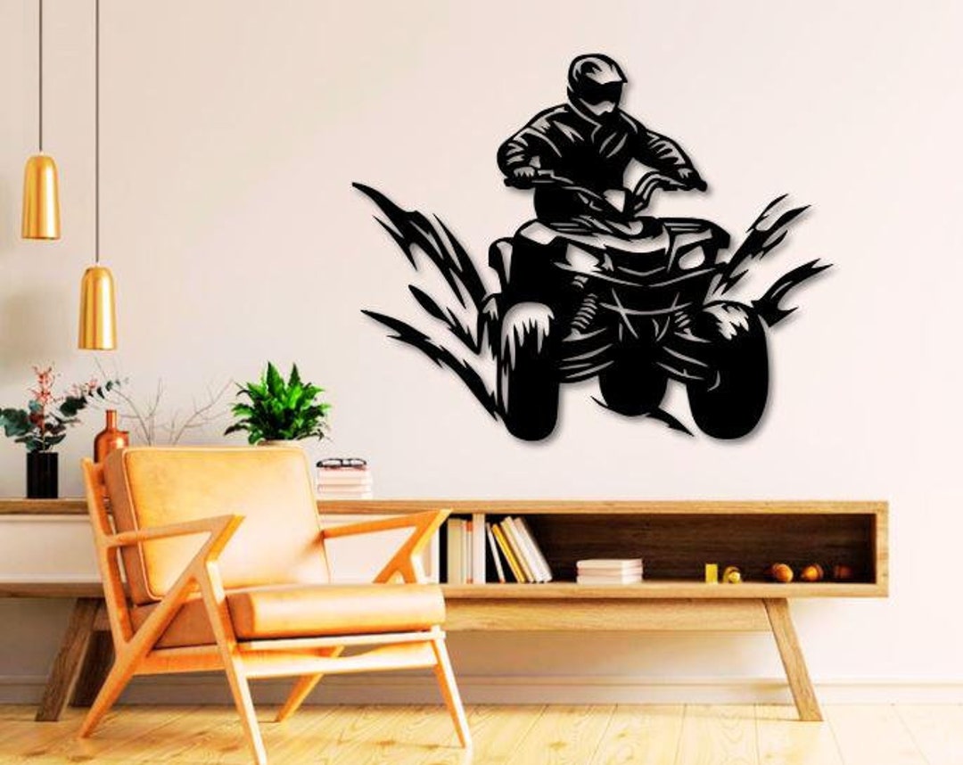 Atv Dxf Svg Png Files Vector Wall Art Cut File off Road for Cnc Plasma ...