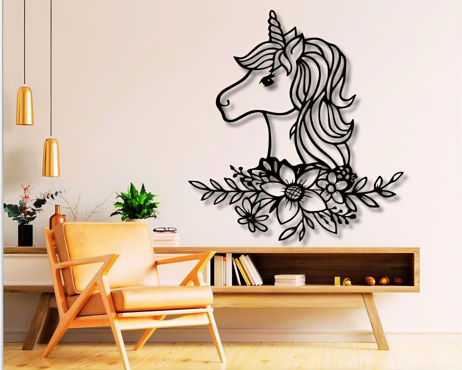 Unicorn Metal Wall Art Files, CNC Plasma Laser Cut (svg, Dxf, Png) - Etsy