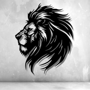 Lion Dxf , Svg , Png , Files , Lion , Face , Portrait , Head , King ...
