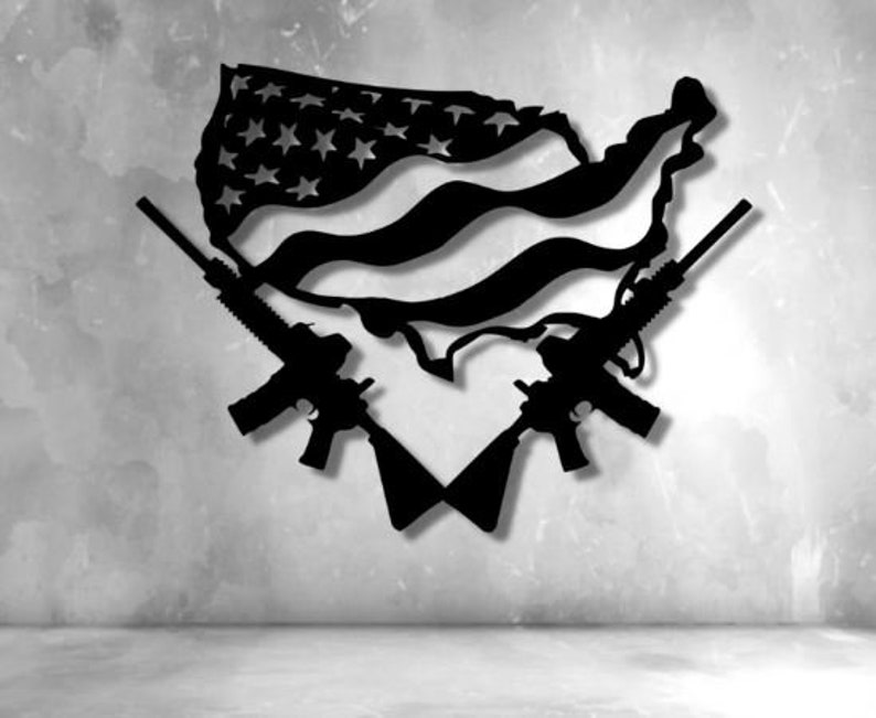 American Flag Dxf Svg Png Files America Flag Wave - Etsy