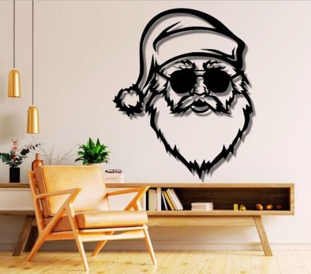 Santa Claus Dxf Svg Files Christmas Svg File Laser Cut Plasma ...