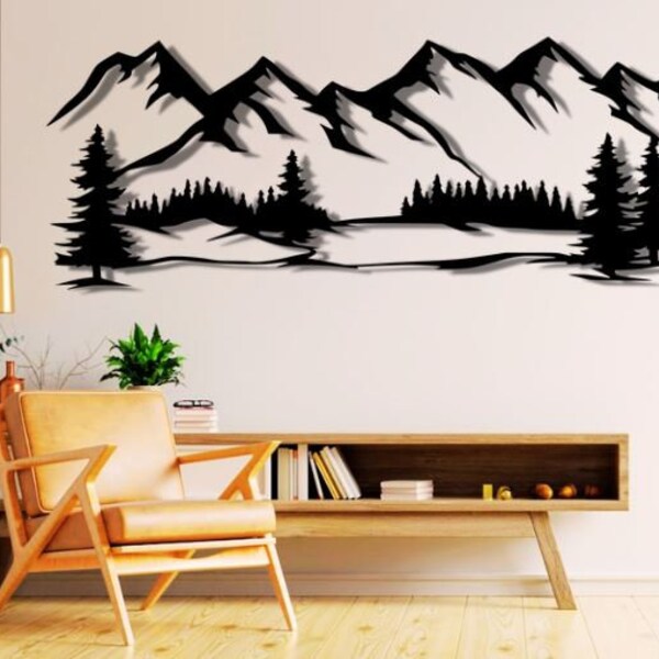 Mountains Plasma Cnc - Etsy