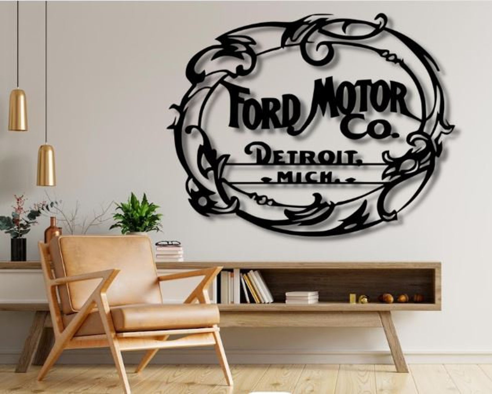 Ford Dxf Svg Png Files Ford Motor Detroit - Etsy