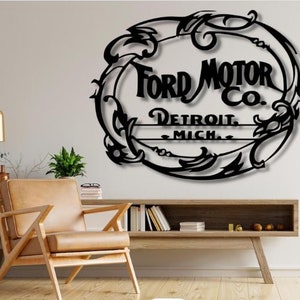 Ford Dxf , Svg , Png , Files , Ford , Motor , Detroit , Vintage , Old ...