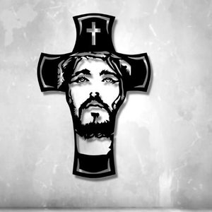 Jesus Cross Dxf , Svg , Png , Files , Jesus , Christ , Cross , Religion ...