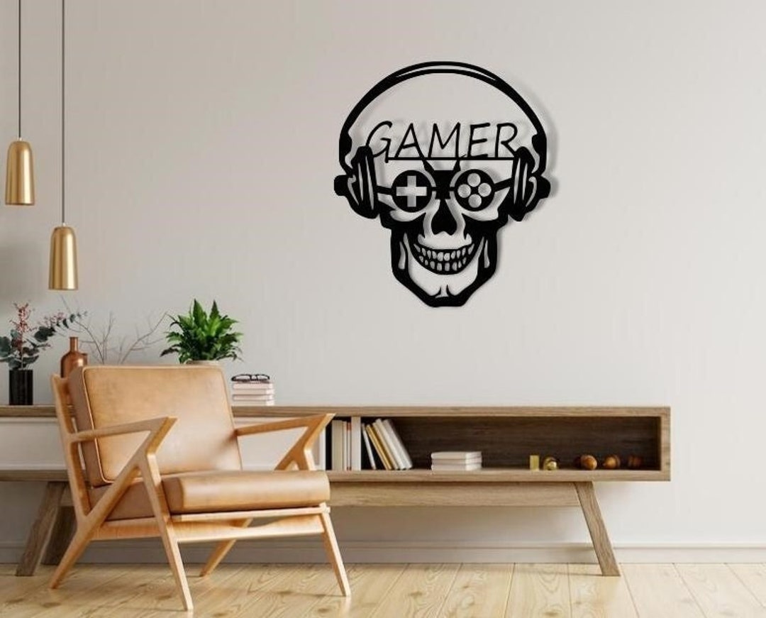 Gamer Dxf , Svg , Png , Files , Laser Cut , Game Room , Game , Gamer ...