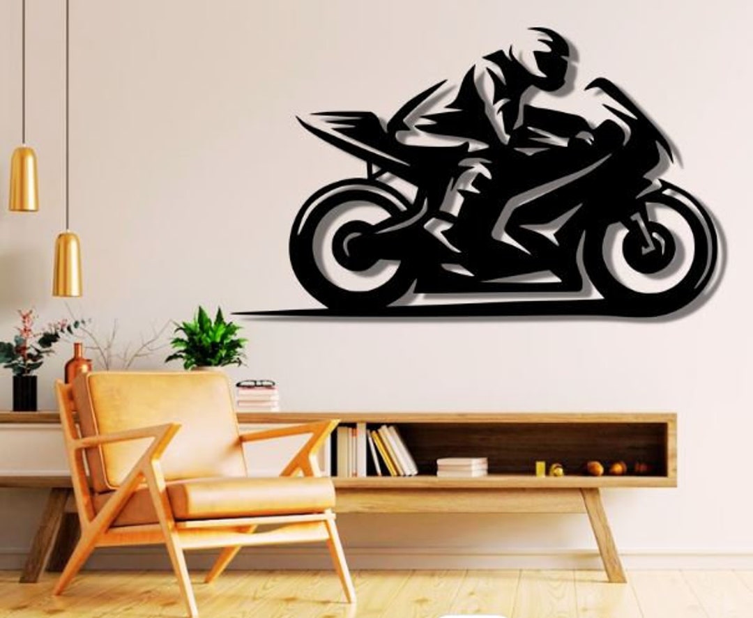Motorcycle Dxf Svg Png Files Racer Race Racing Motorsport , Cut , File ...