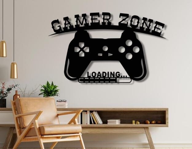 Gamer Zone Dxf Svg Png Files Wall Art Laser Cut - Etsy
