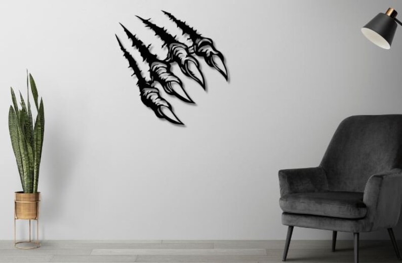 Claw Scratches Dxf Svg Png Files Claw Wild Animal - Etsy