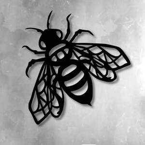 Bee Dxf , Svg , Png , Files , Bee , Wall , Art, File , Bees , Honey ...