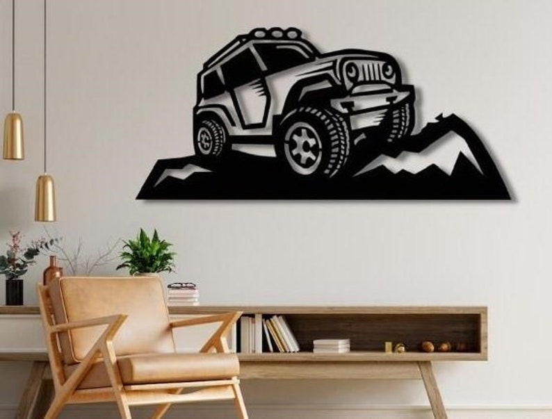 Off Road Dxf Svg Png Files Wall Art Laser Cut - Etsy