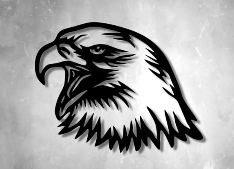 Eagle Dxf Svg Png Files Eagle Wall Art Cut - Etsy