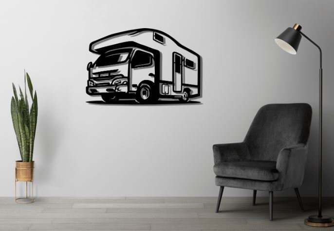 Caravan Dxf Svg Png Files Caravan Car Vehicle - Etsy Australia