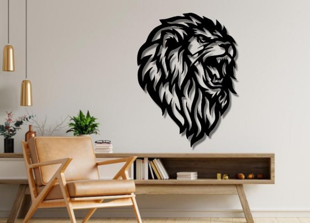 Lion Face Dxf , Svg , Png , Files , Lion , Head , Face , Wild , Lions ...