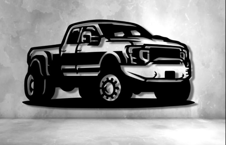 Pick up Dxf , Svg , Png , Files , Pick , up , Truck , Diesel , Motor ...