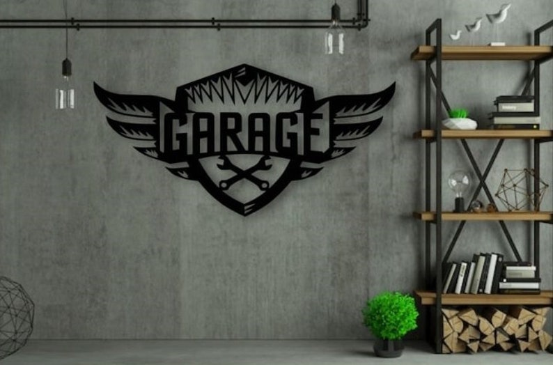 Garage Sign Dxf Svg Png Files Garage Garage Decor - Etsy
