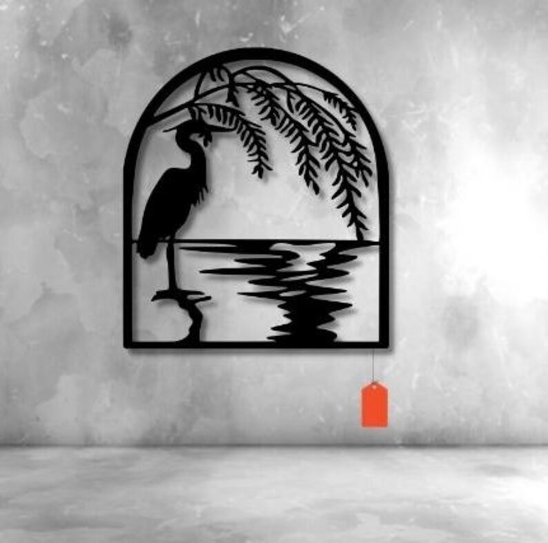 Flamingo Dxf Svg Png Files Wall Art Laser Cut Tree - Etsy