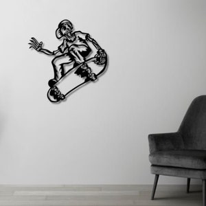 Skeleton Skate Dxf , Svg , Png , Files , Skeleton , Skate , Crazy ...