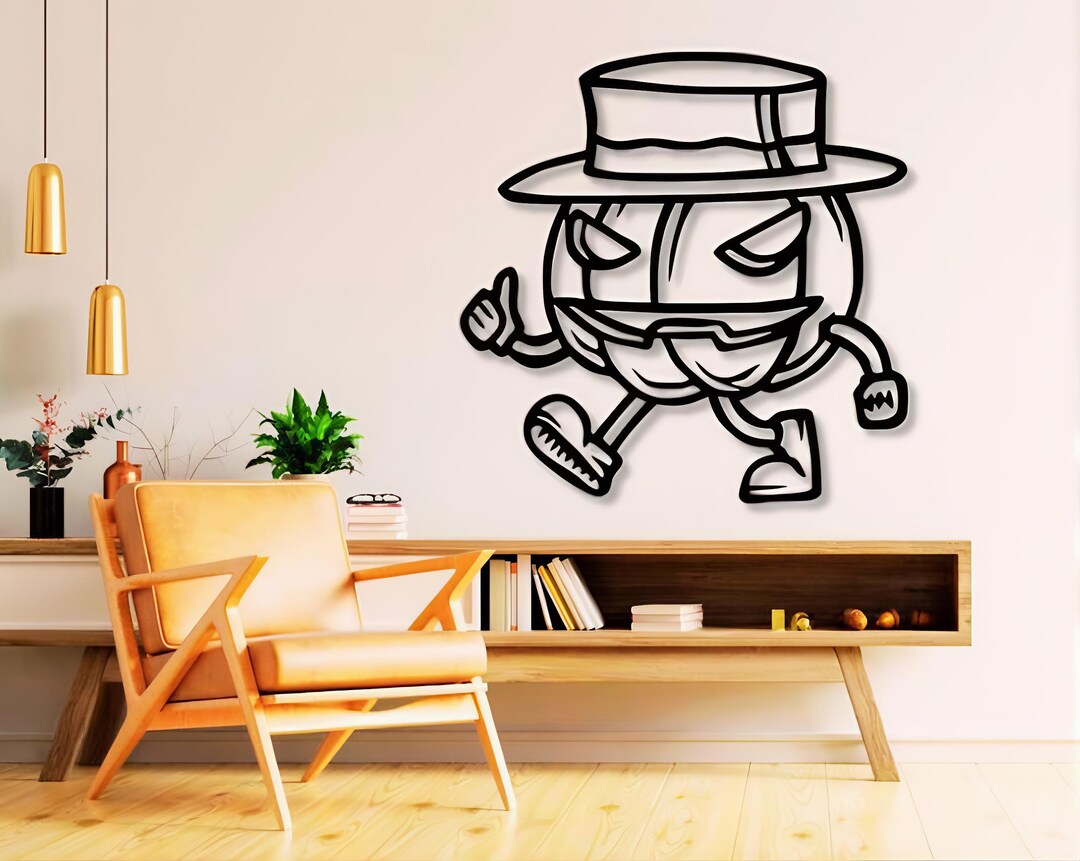 Mr Pumpkin Dxf Svg Png Files Pumpkin Pumkins Hat Walking Halloween ...