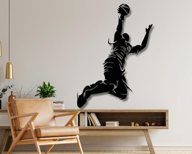 Basketball Dxf Svg Png Files Basketball Player - Etsy