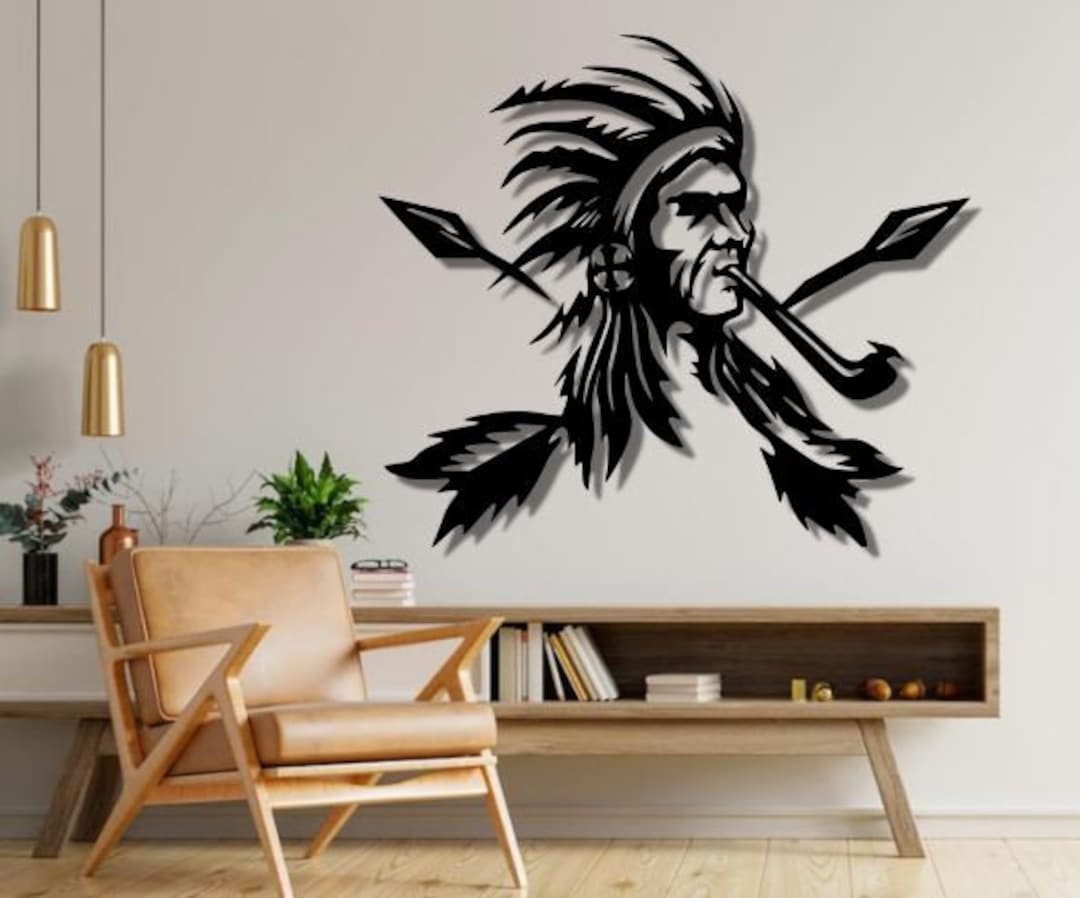 American Native Dxf , Svg , Png , Files , Indian , American , Native ...