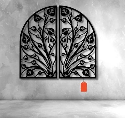 Leaves Dxf Svg Png Files for Cnc Wall Art Ivy - Etsy