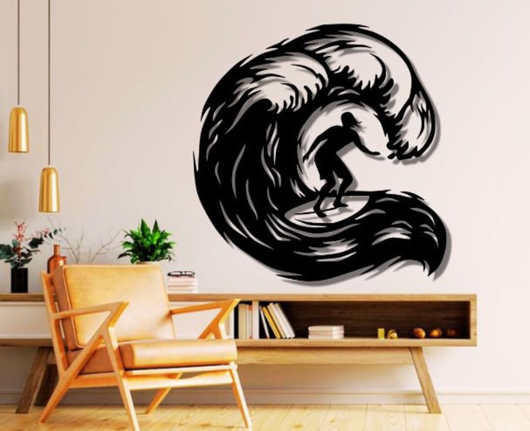 Surf Wave Dxf , Svg , Png , Files , Surfing , Summer , Sport, Sea ...