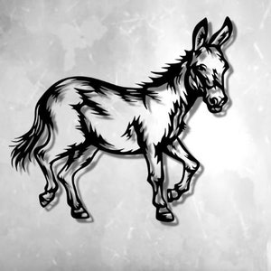 Donkey Dxf , Svg , Png , Files , Donkey , Animal , Cut , File , for ...