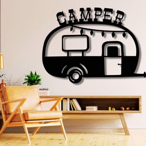 Caravan Dxf Svg Png Files Camper Camping Camp Caravan Life , Cut , File ...