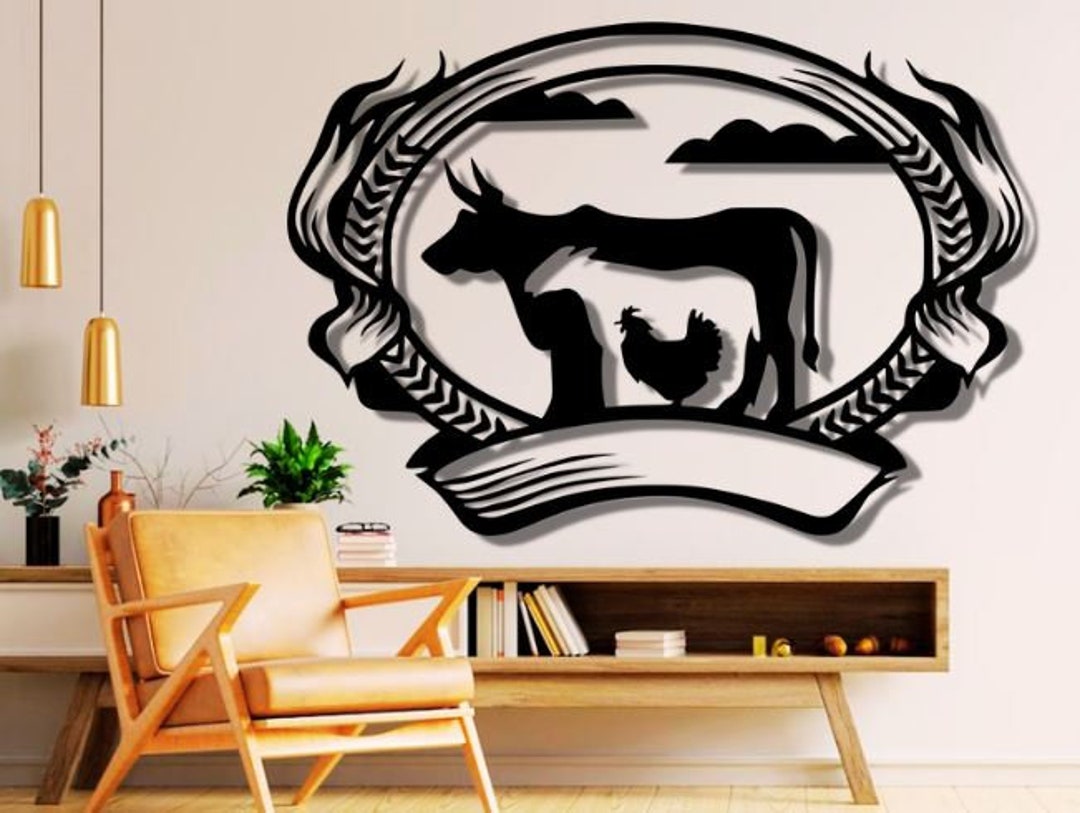 Farm Dxf , Svg , Png , Files , Farm , Family , Cow , Rooster , Sheep ...