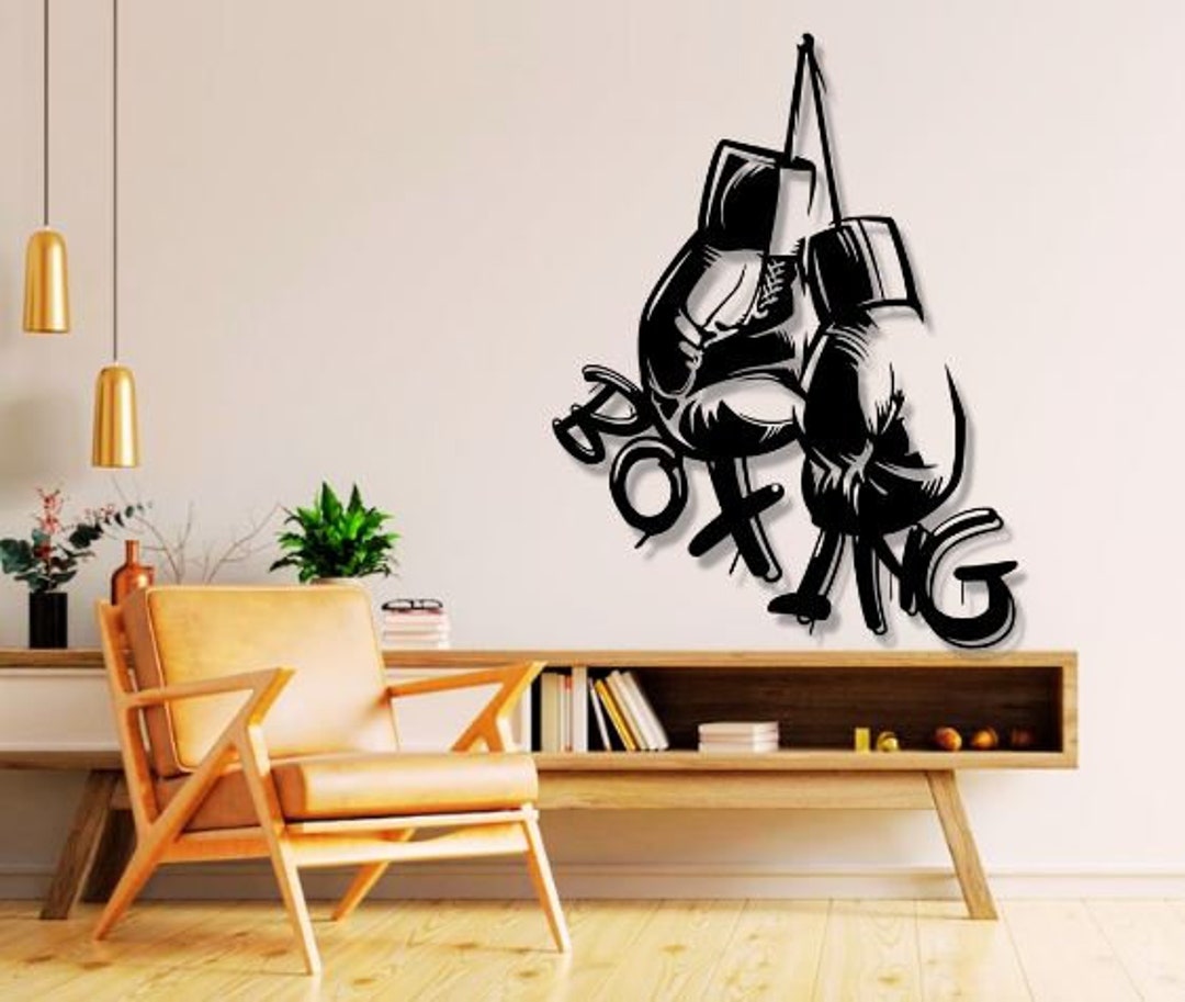 Boxing Dxf Svg Png Files Boxing Gloves Glove Fight - Etsy
