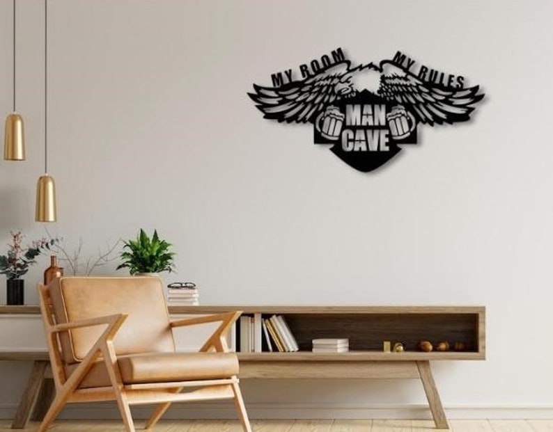 Man Cave Dxf Svg Png Files Man Cave Svg Workshop - Etsy Australia