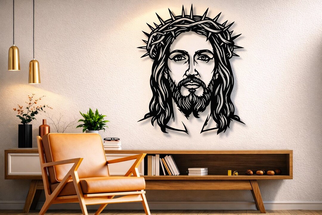 Jesus Svg Dxf Png Files Laser Cut File for Cnc Laser Plasma Cricut - Etsy