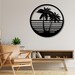 Palm Trees Dxf , Svg , Png , Files , Wall Art , Laser Cut , Palm ...