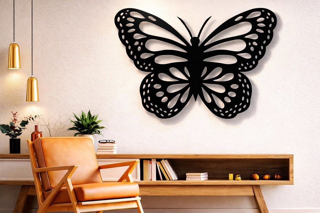 Butterfly Metal Wall Art Files, CNC Plasma Laser Cut (svg, Dxf, Png) - Etsy
