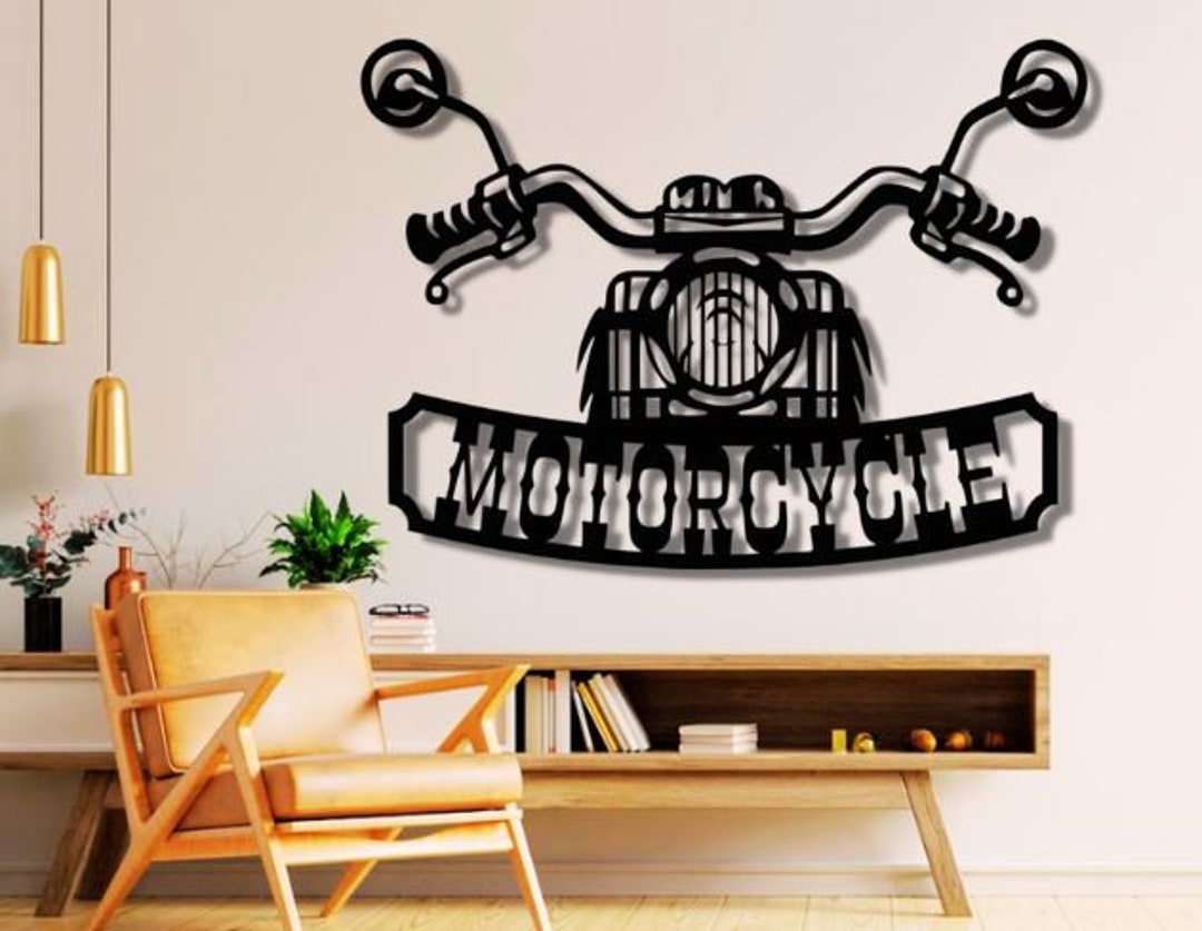 Motorcycle Dxf Svg Png Files Motorcycle Headlight - Etsy