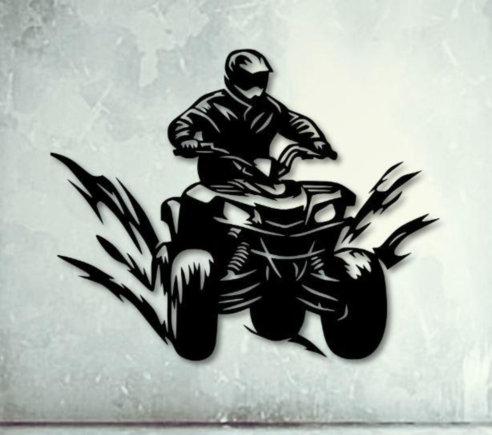 Atv Dxf Svg Png Files Vector Wall Art Cut File off Road for Cnc Plasma ...