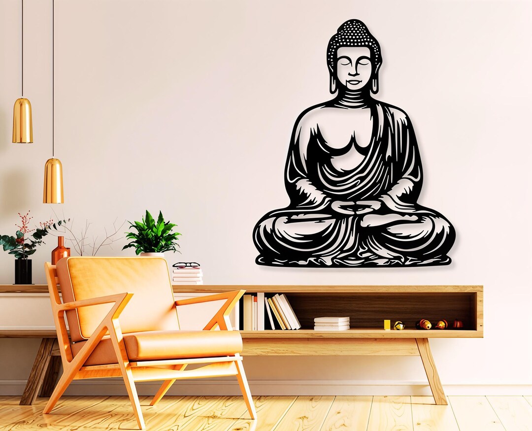 Buddha Svg Dxf Png Files Vector Art Cut for Cnc Plasma Laser Cricut - Etsy