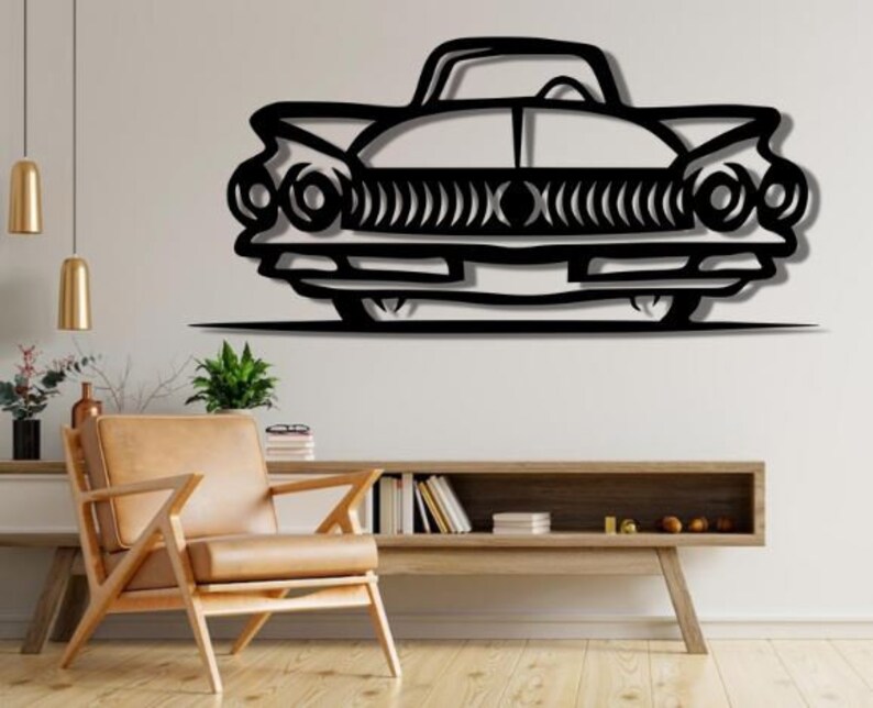 Classic Car Dxf Svg Png Fİles Vintage Retro Car - Etsy
