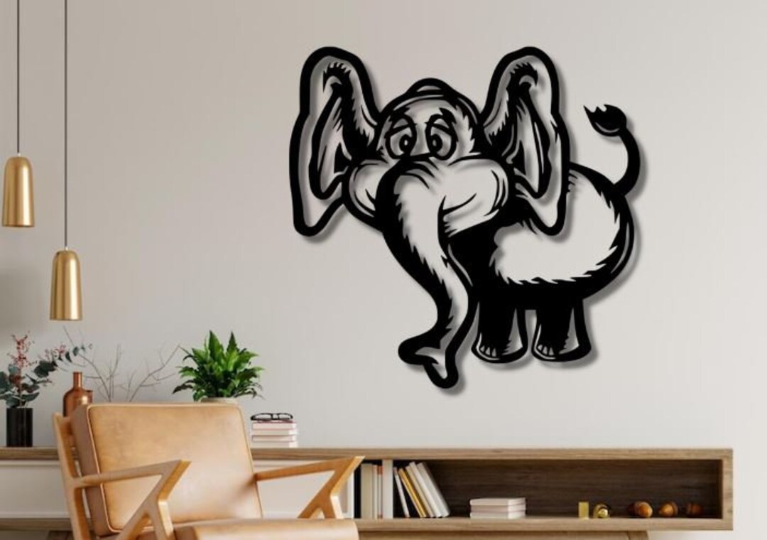 Elephant Dxf , Svg , Png , Files , Laser Cut , Elephant , Cut ...
