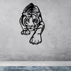 Tiger Dxf , Svg , Png , Files , Tiger Wall Sign , Laser Cut , for Cnc ...