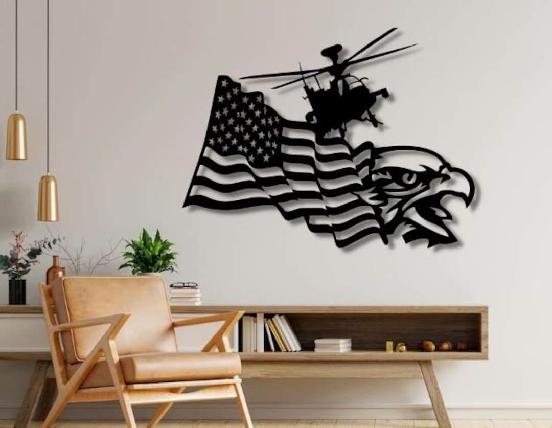 American Flag Dxf , Svg , Png , Files , America , Flag , Helicopter ...