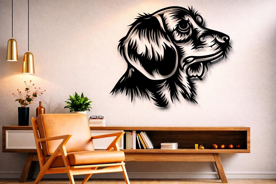 Dachshund Dog Wall Art, CNC Laser Cut Files (svg, Dxf, Png) - Etsy